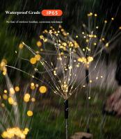 China LED Solar Firework Light for Lawn Garden Patio Christmas Holiday Decor Onsite Metering for sale