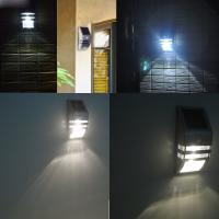 China Outdoor Solar Wall Lamp with Waterproof Stainless Steel Material and Smart Sensor for sale