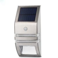 China Outdoor Solar Wall Lamp with Waterproof Stainless Steel Material and Smart Sensor for sale