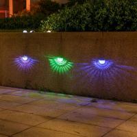 China 50000 Hours Working Time Solar LED Wall Lights for Outdoor Steps Energy-saving Solution for sale