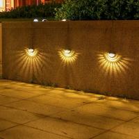 China 50000 Hours Working Time Solar LED Wall Lights for Outdoor Steps Energy-saving Solution for sale