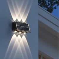 China Modern Solar Wall Light for Waterproof Garden Decoration Home Night Light LED Outdoor for sale