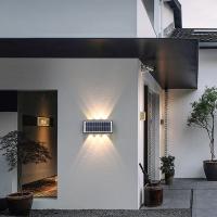China Modern Solar Wall Light for Waterproof Garden Decoration Home Night Light LED Outdoor for sale