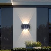 China Modern Solar Wall Light for Waterproof Garden Decoration Home Night Light LED Outdoor for sale