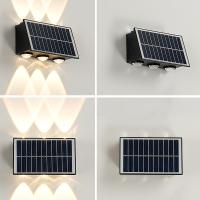 China Modern Solar Wall Light for Waterproof Garden Decoration Home Night Light LED Outdoor for sale