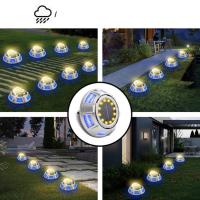 China 3V Input Voltage Solar Underground Light for Garden Park Decoration in ABS/Aluminium for sale