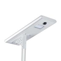 China Outdoor Lighting 100w Solar Street Light with 80 Color Rendering Index and 120° Beam Angle for sale