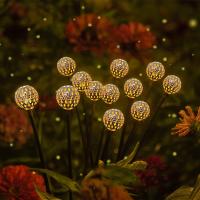 China Outdoor Waterproof Solar Light Solar Firefly Lamp for Garden Lawn Outdoor Decor for sale