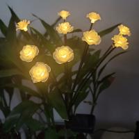 China Outdoor Waterproof Solar Light Solar Firefly Lamp for Garden Lawn Outdoor Decor for sale