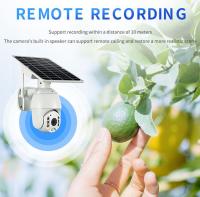 China WiFi/4G Network Supply Mode Solar Flood Light With CCTV Camera For Outdoor Lighting for sale