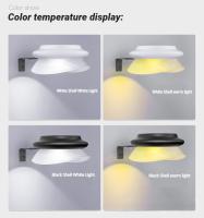 China Waterproof LED Solar Powered Fence Lamp 100lm/w ABS PC Garden Light for Patio Backyard for sale