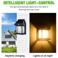 China Garden Lighting Solutions Service Solar Wall LED Light with 6000K Color Temperature CCT for sale