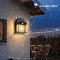 China Garden Lighting Solutions Service Solar Wall LED Light with 6000K Color Temperature CCT for sale