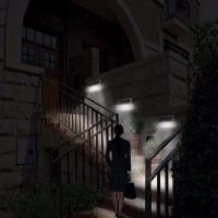 China Road Yard Motion Security Led Wall Lamp with 1- and High Color Rendering Index Ra 90 for sale