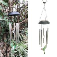 China Bring Beauty and Light to Your Garden with Solar LED Light Color Changing Wind Chimes for sale