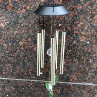 China Bring Beauty and Light to Your Garden with Solar LED Light Color Changing Wind Chimes for sale