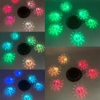 China Solar Powered Wind Chime Light LED Color Changing Outdoor Lamp for Garden ABS Material for sale