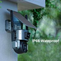 China 10x Zoom 4.0MP Wifi Dome CCTV Network Ipsy Solar Battery Backup Surveillance Camera 4g for sale