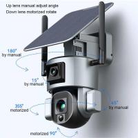 China 10x Zoom 4.0MP Wifi Dome CCTV Network Ipsy Solar Battery Backup Surveillance Camera 4g for sale