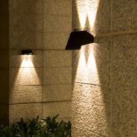 China Garden Wall Mounted Lamp Landscape Led Solar Light Waterproof Outdoor Energy Saving for sale