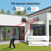 China GSM 4G SIM Card IP66 Solar Powered Battery Security IR PIR Solar Power IP Camera for sale