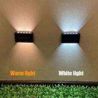 China Outdoor Led Garden Street Light Solar Wall Sconce for Household Decoration Arrangement for sale