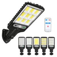 China Solar Garden Light High Lumen Sensor Security Wall Street Lamp for Outdoor Lighting for sale