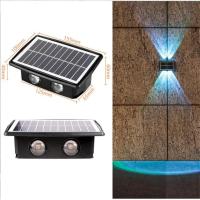 China Villa Highlight Wall Garden Solar Courtyard Light with 80 Ra Color Rendering Index for sale