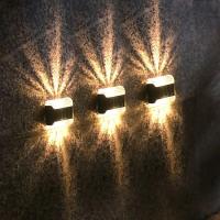China 80 Luces Solares Wall Mounted Lamp Led Solar Lights for Outdoor Garden Decoration for sale
