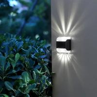 China 80 Luces Solares Wall Mounted Lamp Led Solar Lights for Outdoor Garden Decoration for sale