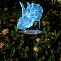 China 90lm Solar Acrylic Lawn Lamp for Courtyard Floor Insertion in IP65 Waterproof Design for sale