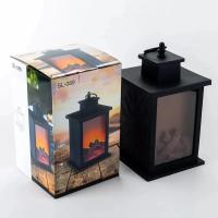 China Project Installation Solar Power Supply Led Night Lights with Superior Flame Effect Light for sale