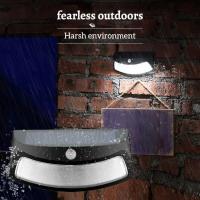 China Modern Outdoor Luminaires 2V Solar Powered Wall Light for Porch Outdoor Lighting for sale