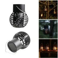 China Hanging Garden Outdoor Decorative Solar Lights with Metal Waterproof LED Table Lamp for sale