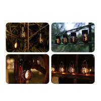 China Hanging Garden Outdoor Decorative Solar Lights with Metal Waterproof LED Table Lamp for sale