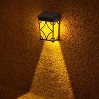China 1.2V Input Voltage LED Motion Sensor Lamp for Outdoor Garden Waterproof Solar Wall Lamp for sale