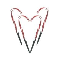 China Long-Lasting Candy Cane Ground Light for Christmas Decoration 10000 Hours Lifespan for sale