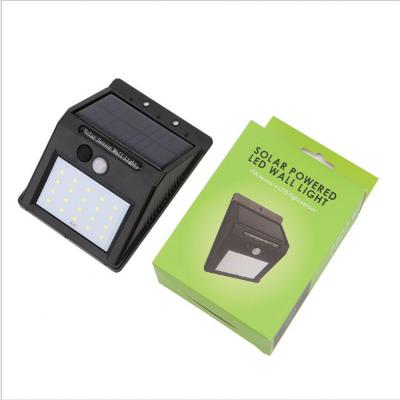 China 120° Beam Angle Outdoors Solar Garden Lamp LED Security Night Lights With Motion Sensor for sale