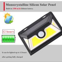 China IP65 Waterproof LED Solar Wall Light with Motion Sensor Modern Solar Security Light for sale