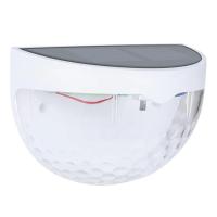 China 85lm/w Lamp Luminous Efficiency Solar Garden Light for Decorative Semi-Circular Yard for sale