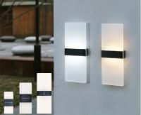 China 50000 Hours Lifespan Solar Garden Landscape Wall Ambient Light 12 LED Acrylic Material for sale