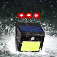 China Waterproof 20 LED Solar Wall Light with Motion Sensor and 5000K Color Temperature for sale