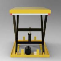 China 1T Small Hydraulic Lift Table For Commercial Buildings And Industrial Spaces for sale