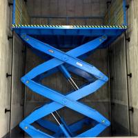 China Hyd Stationary Scissor Lift Platform 1000KG Hydraulic Double Scissor Lift Table for sale