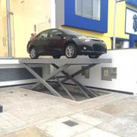 China 3m Lifting Scissor Car Lift Stationary Home Garage Scissor Lift Platform for sale