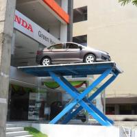 China 3m Lifting Scissor Car Lift Stationary Home Garage Scissor Lift Platform for sale