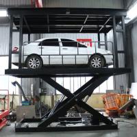 China Mobile Car Scissor Lift 3m 6m Height Double Deck Mid Rise Automotive Lift for sale