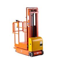 China 300kg Load Electric Powered Order Picker Lift 3 Meter Man Up Order Picker for sale