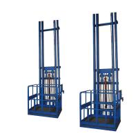 China 5m Hydraulic Cargo Lift Platform Exterior Cargo Lift 1000KG Small Lift For Goods for sale