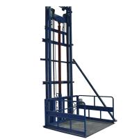 China 5m Hydraulic Cargo Lift Platform Exterior Cargo Lift 1000KG Small Lift For Goods for sale